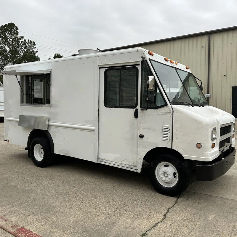 New Design Large Big Hy Food Van Fast Food Truck Camper Car Street ...