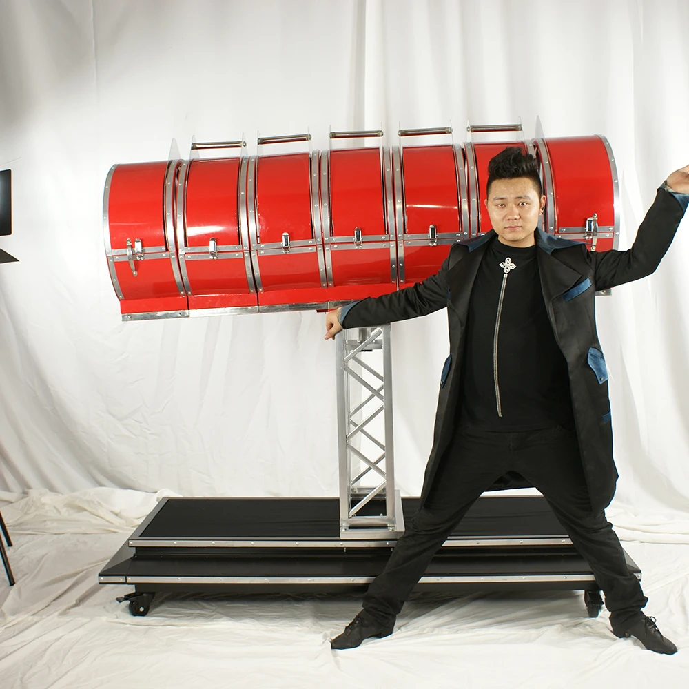 Stage Magic Human Body Cutting Illusion Magic Tools Props