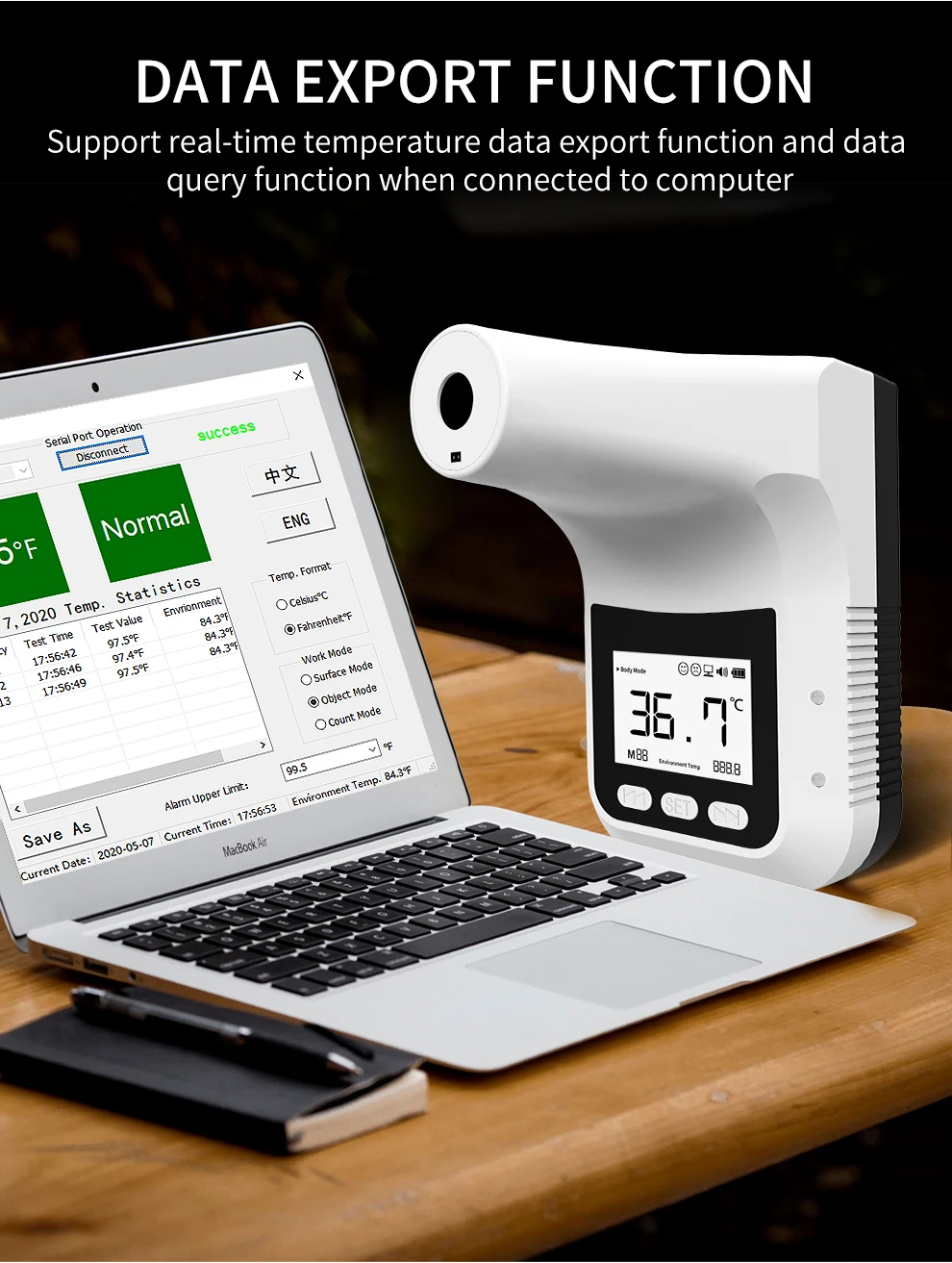 In Stock Upgrading Industrial K3 Pro Thermometer K3pro Built With 12 ...