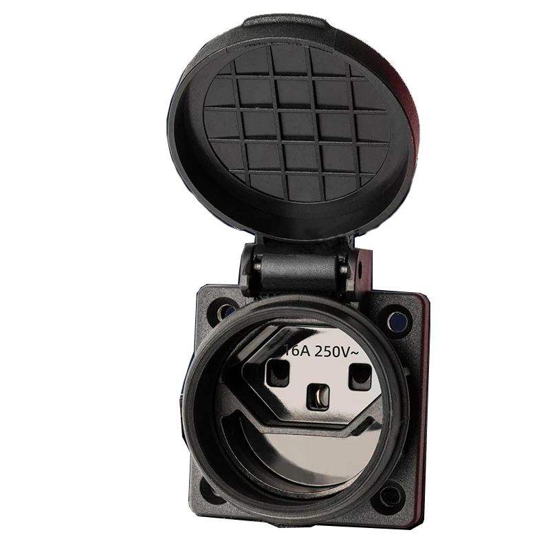 Type-j T23瑞士sn 441011三孔ip55防水插座3孔16a瑞士标准 - Buy J型t23瑞士插座,Ip55 3孔16a瑞士插座 ...