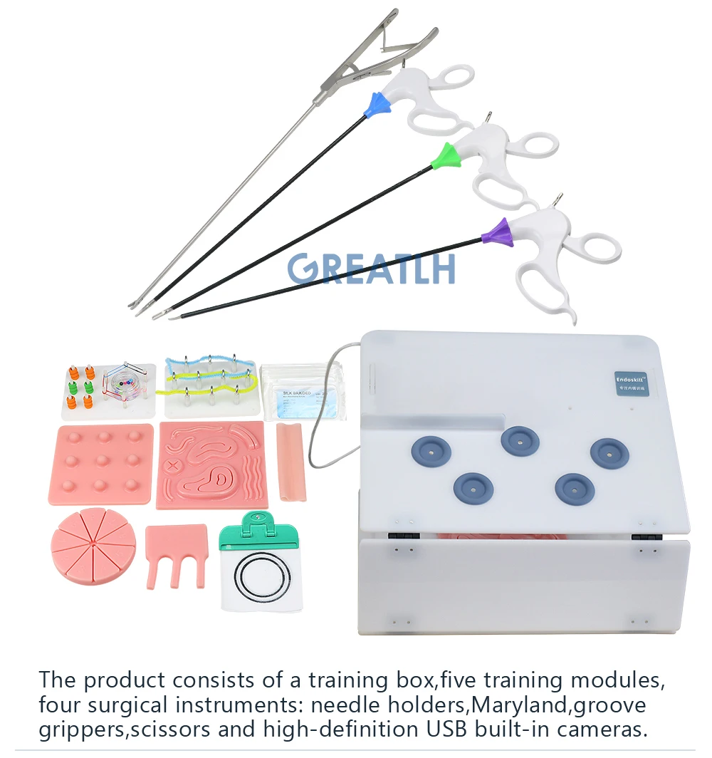 Laparoscopic Simulator Laparoscopic Training Trainer Box With 1080p ...