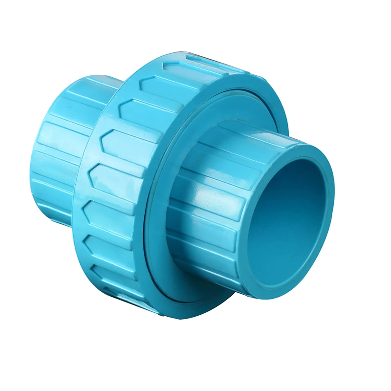 UPVC Pipe Union Custom Support PVC Threaded Union Pipe Fitting