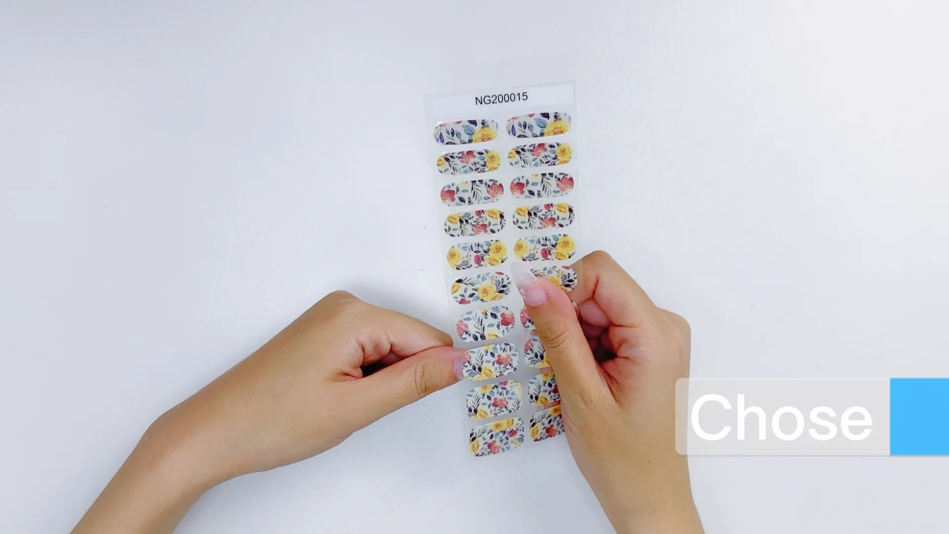 Huizi Gel Nail Wraps Semi-cured Gel Strips Oem Gel Nail With The Uv ...