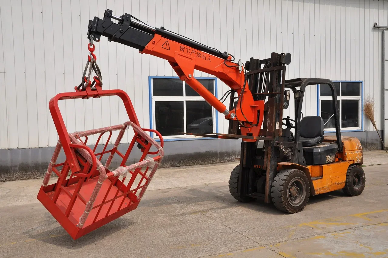 Hydraulic Telescopic Forklift Crane - 4T Lifting Capacity
