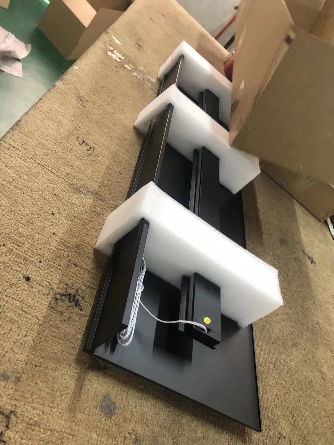 L Shape Aluminum Led Shelf Wall Mounted Display Shelf Length Custom ...