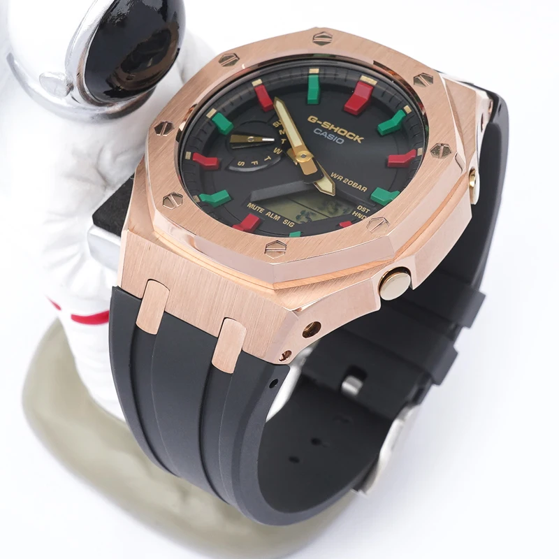 Latest Gshock Gen3 4 Silicon Band Ga2100 Rubber Strap Stainless Steel ...