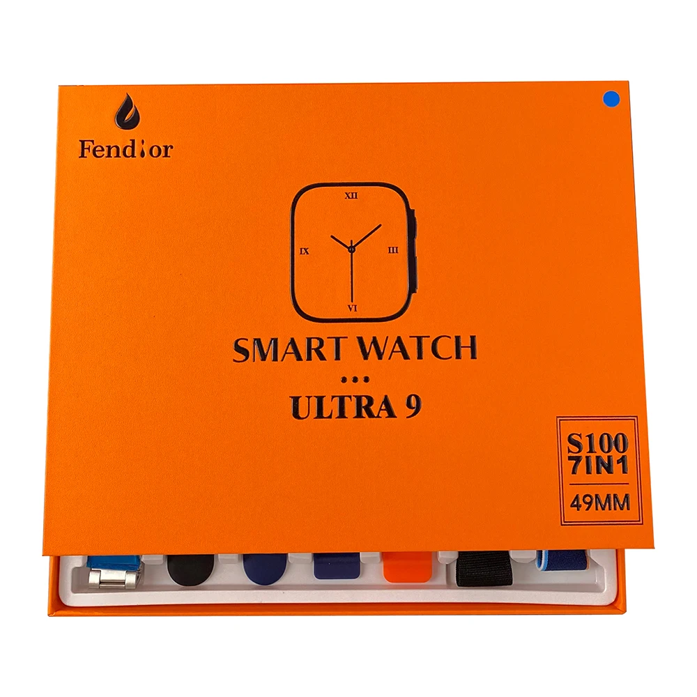 2023 Smart Watch S100 Ultra 7 In 1 Heart Rate Waterproof Fitness ...