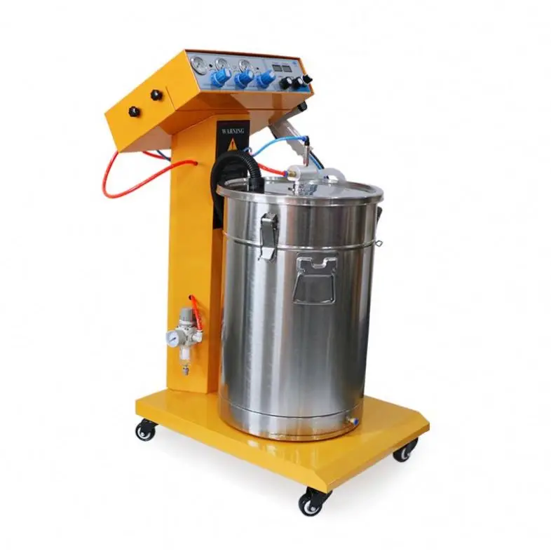 Industrial Metal Electrostatic Powder Coating Paint Spray Gun Machine ...