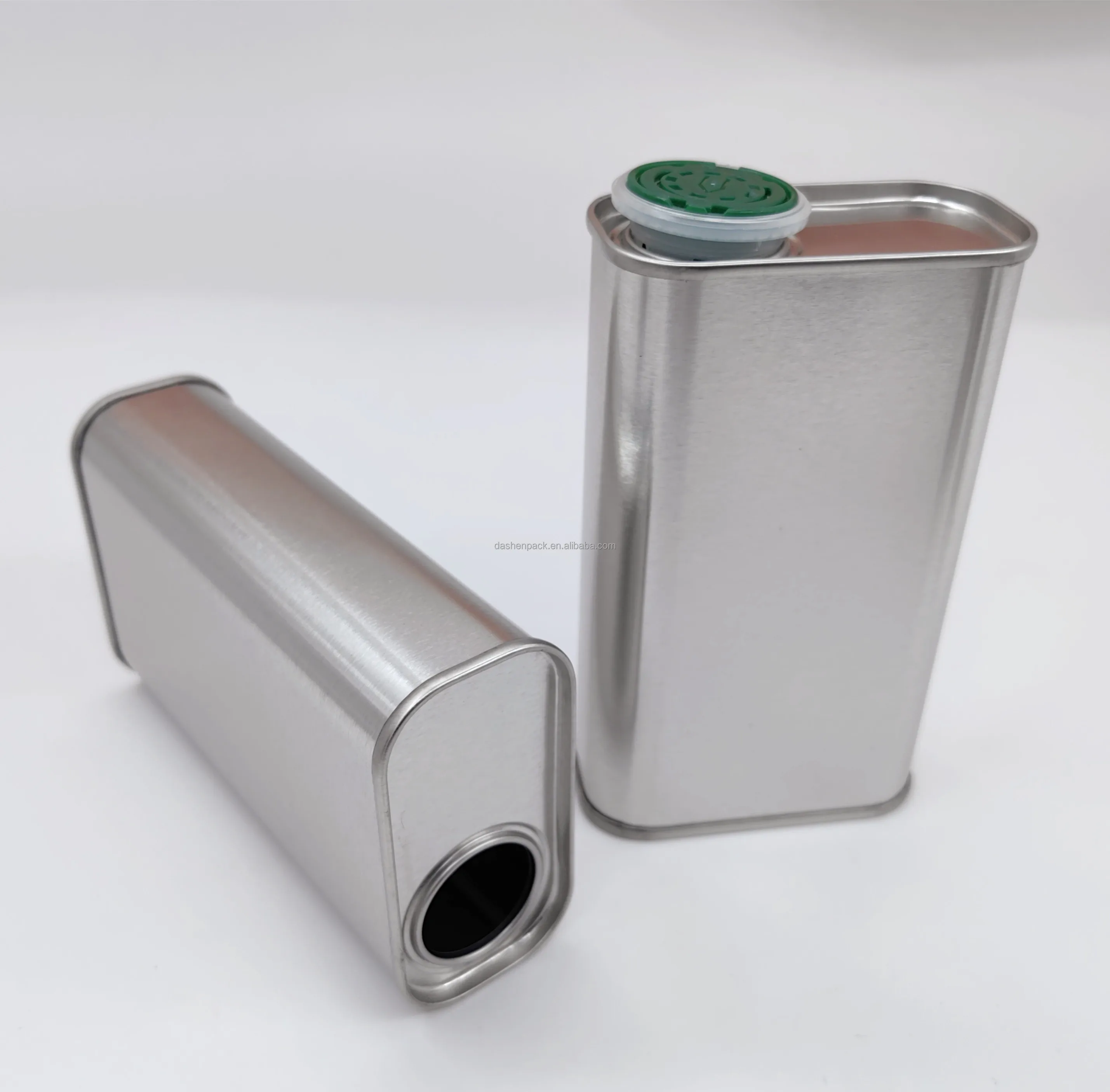 Custom Size Square Empty Tin Cans for Cooking Oil 250ml 500ml 1L 2.5L ...