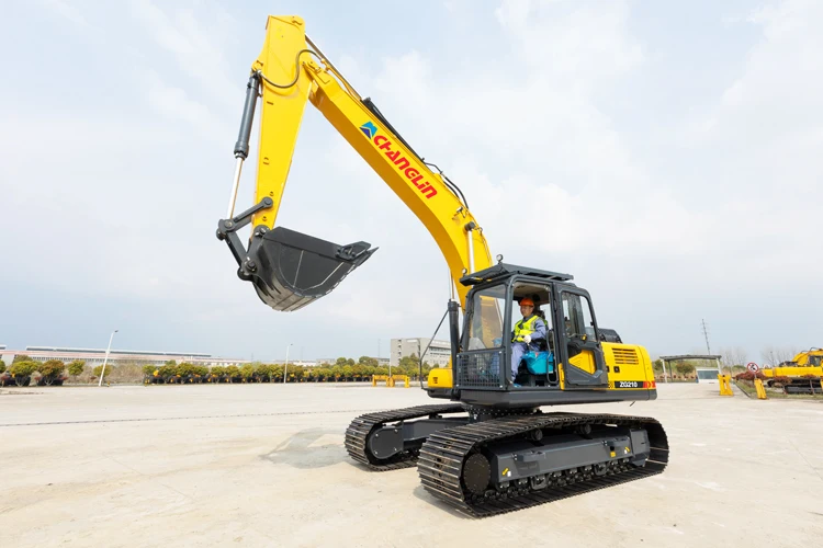 Cheap 21000kg Excavators Digger Machine with 112kw Power