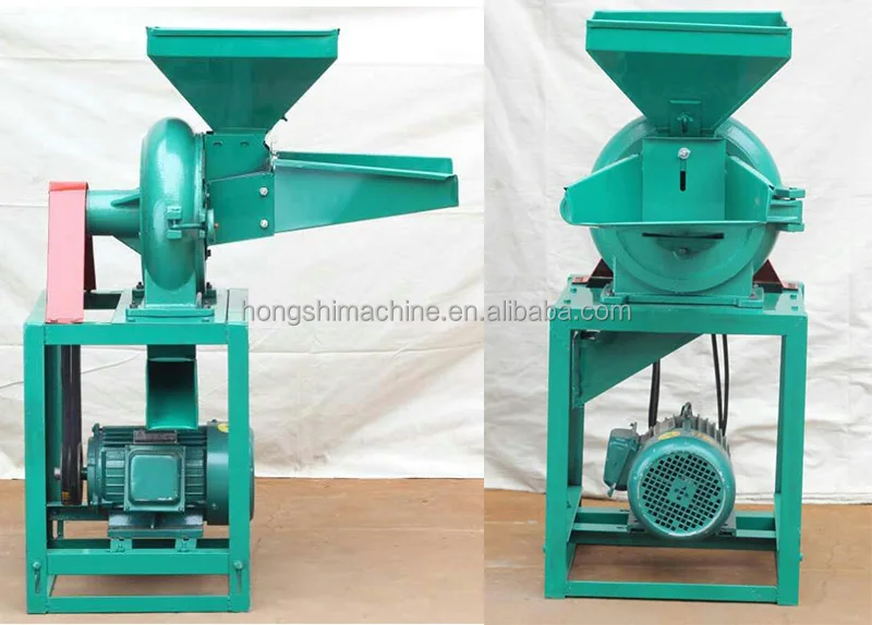 Diesel Engine Maize Flour Wheat Milling Machine Making Corn Powder