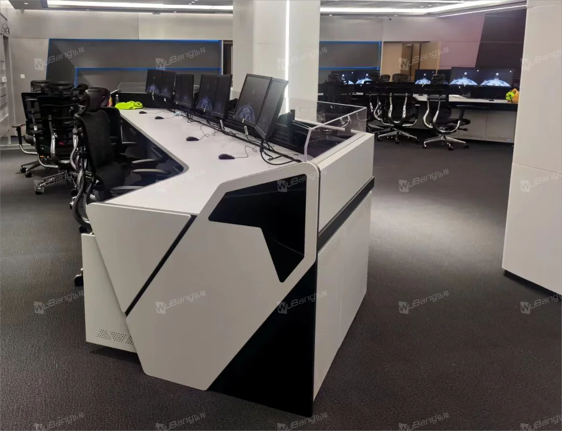 Ergonomic Workstation Control Room - Professional & Customizable