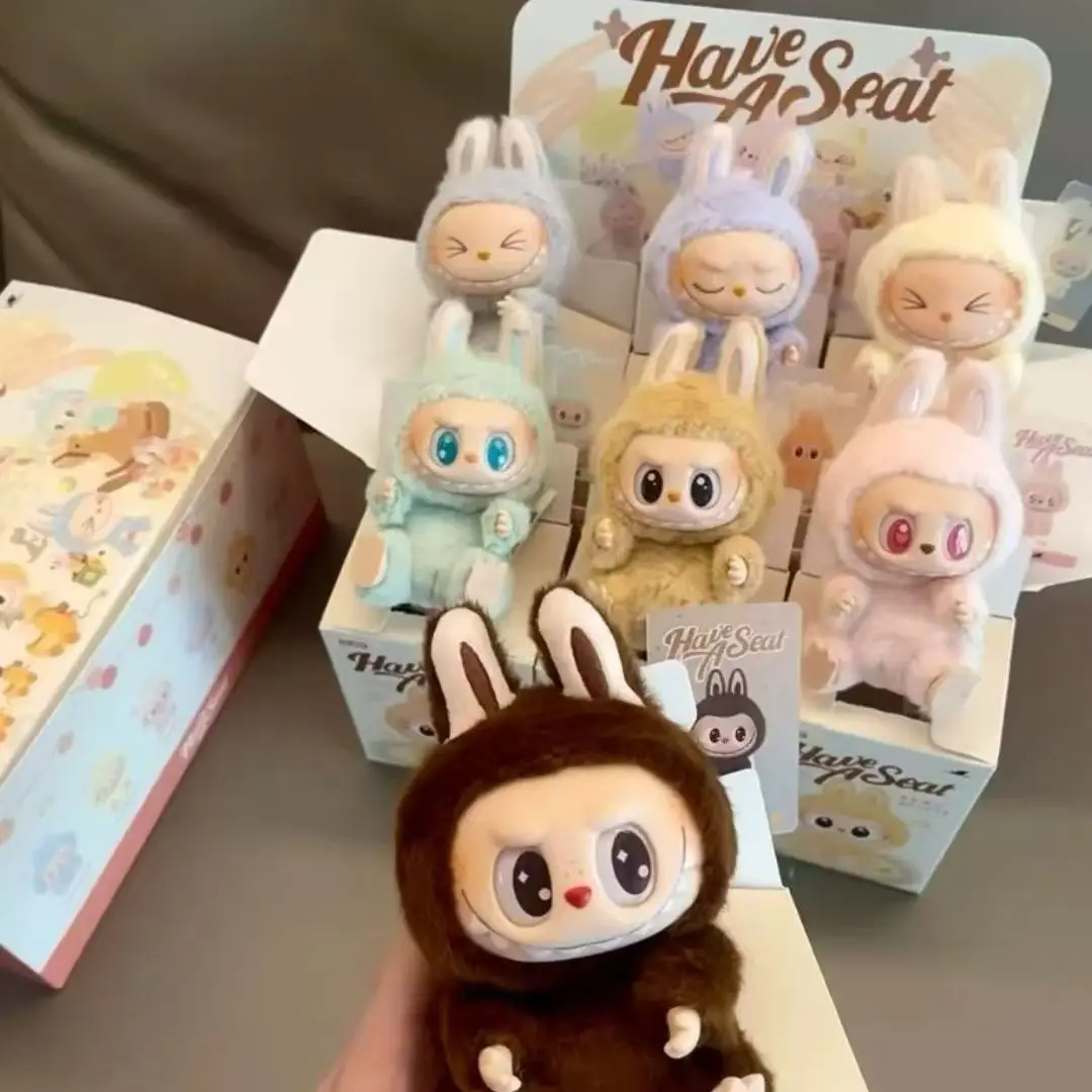 In Stock Original Quality Labubu Third-generation Keychain Trendy ...