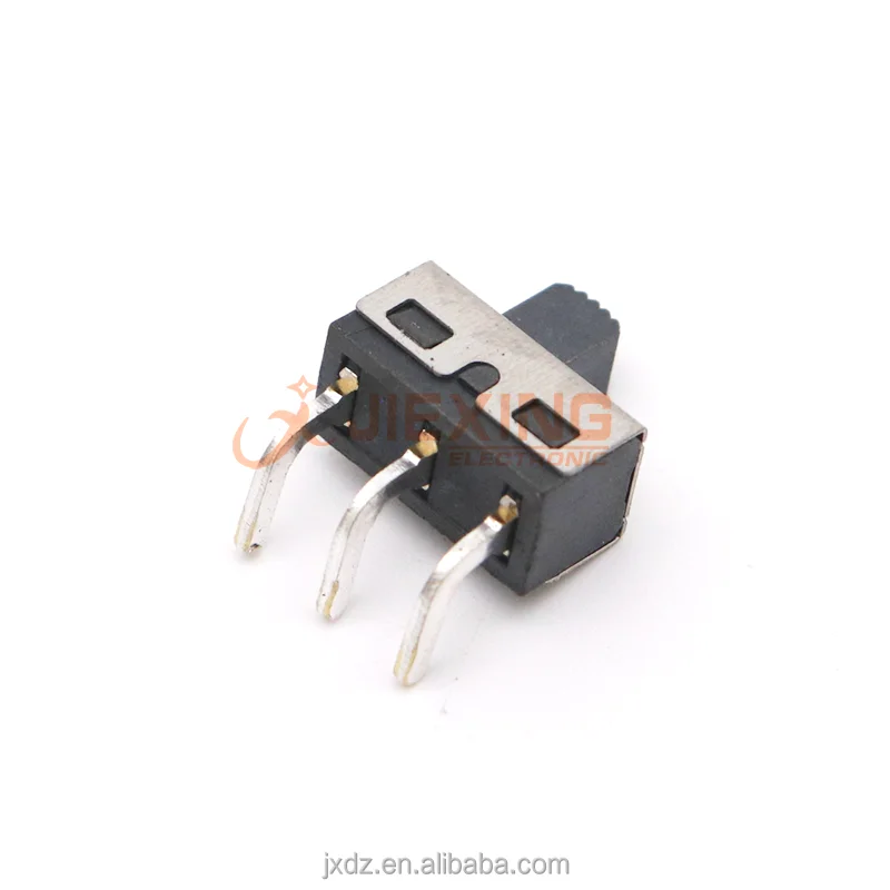 3pin Slide Switch Ss12d10g5 Shaft Height 5mm 1p2t 2a 125vac Right Angle Ss12d06 - Buy 3pin Slide ...