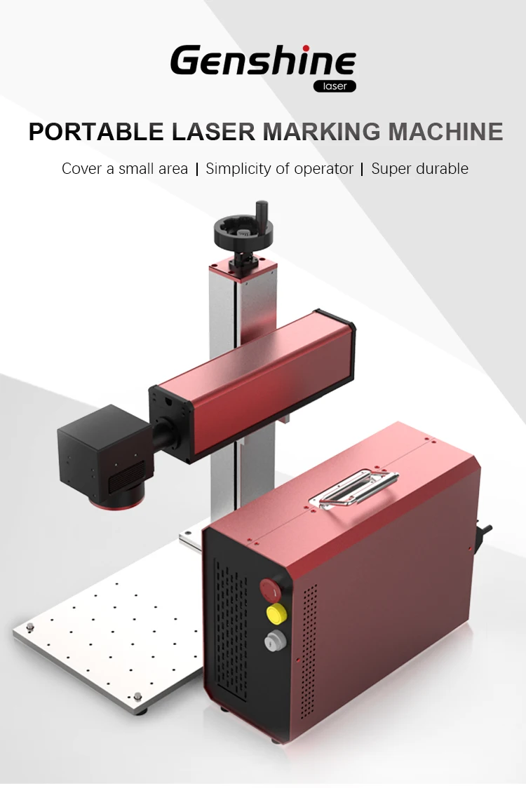 Mini Small Portable Fiber Laser Engraving Marking Machine Max 20w 30w ...