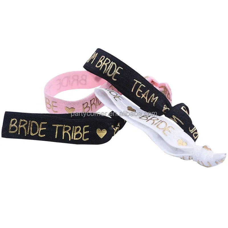 Team Bride Bracelet Bachelorette Party Bride To Be Decoration ...