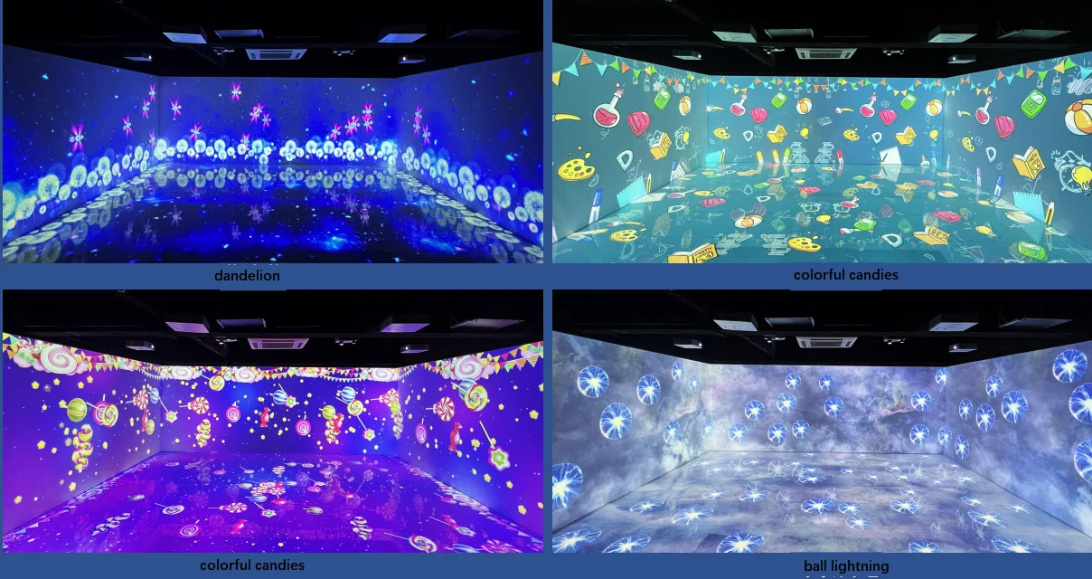 Laser Immersive Space 3d Holographic Display Projector Interact ...