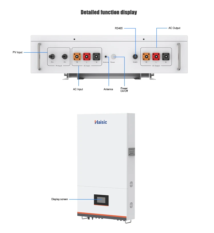 Haisic 8kwh Powerwall With Built-in Inverter Energy Storage Battery And ...