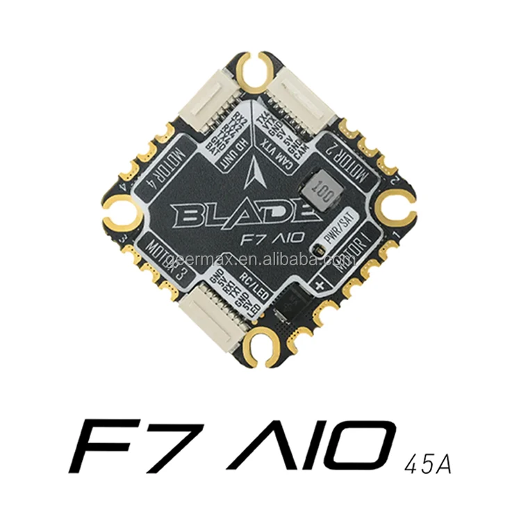 RUSHFPV BLADE F7 45A AIO Flight Module MCU FC STM32F722 ESC AT32F421 4X ...