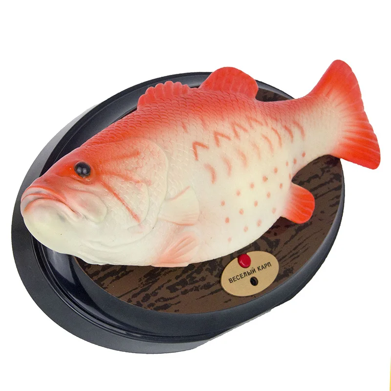 Big Mouth Singing Fish Toys - Fun Plastic Halloween Gifts