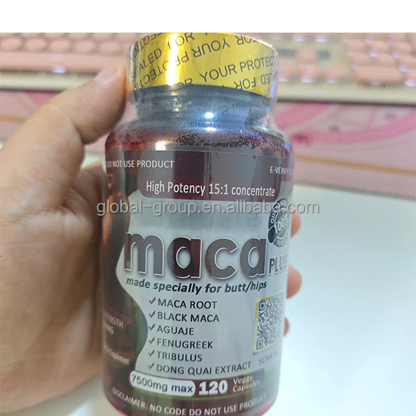OEM Private Maca Capsules Hip Enlargement Power Energy Capsules Provide ...