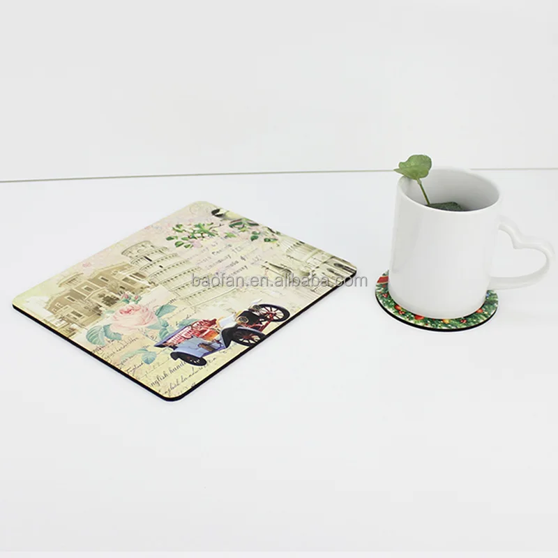 Heat Transfer Blank Sublimation Mdf Wooden Placemat Diy Photo Printing ...