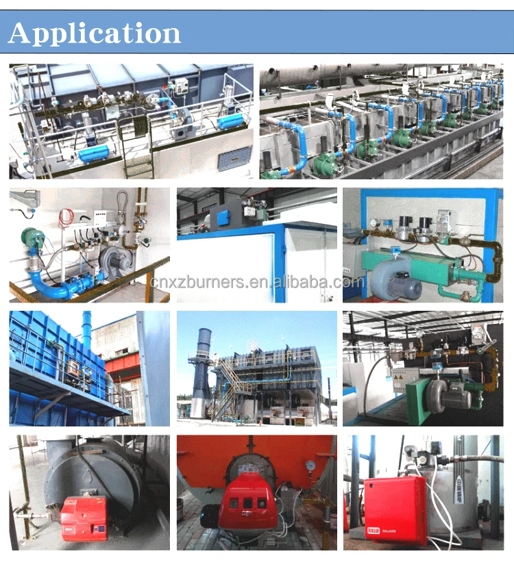 Italian Original Riello RS150 Natural Gas Burner Two Stage Operation ...