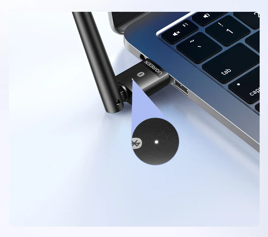 Ugreen Usb Bluetooth 5.3 5.4 Adapter 120m Dongle For Pc Wireless Mouse ...