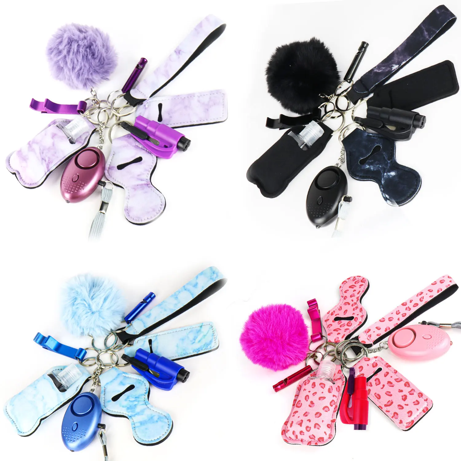 Factory Wholesale Price Self Defense Keychain Set For Women - Buy Self ...