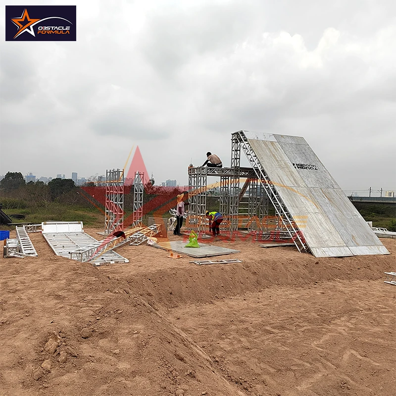 For Adults Outdoor Climbing Walls Ninja Warrior Obstacle Course ...