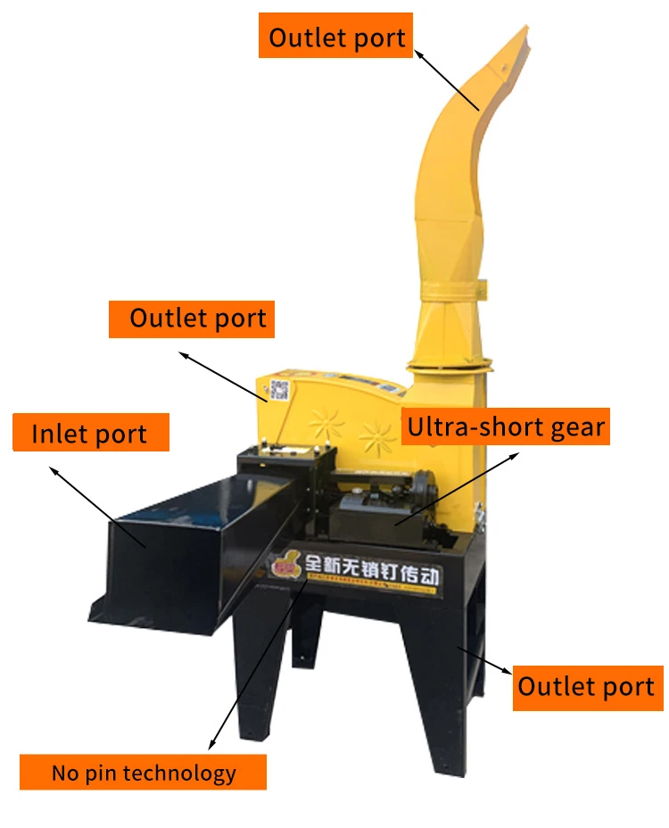 Ranch Livestock Feed Silage Hay Crop Forage Straw Chopper