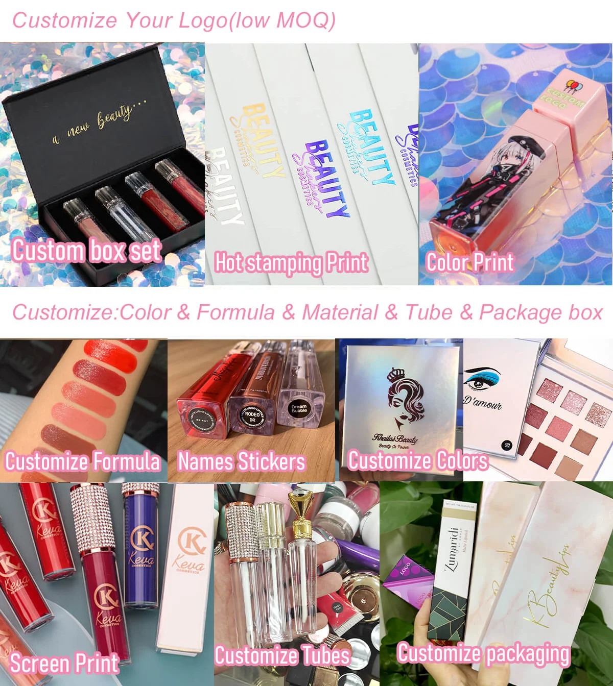 OEM Lip Glaze Trend Strawberry Cheesecake Candy High Shine