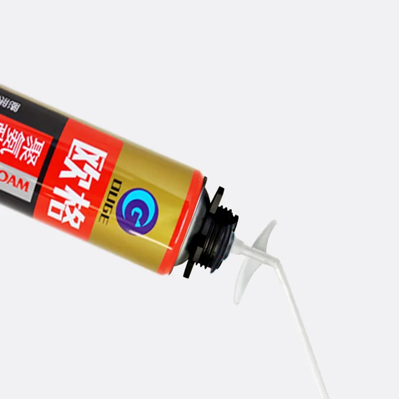 750ml General Purpose Pu Foam Polyurethane Liquid Steel Door And Windows Mounting Foam Spray ...