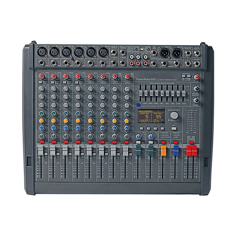 High Quality Wholesale Powermate 600-3 Mixer - 12 Channels