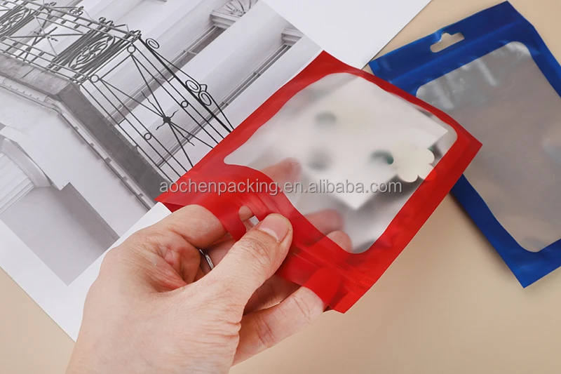 Custom Matte Black Plastic Packaging Zipper Bags,Packaging for Lures ...