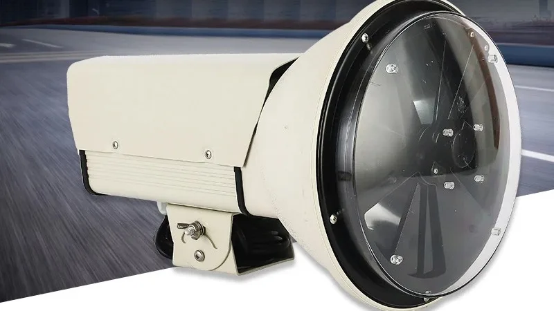 4g Speed License Plate Capture With Led Light Source White Emitting Ir ...