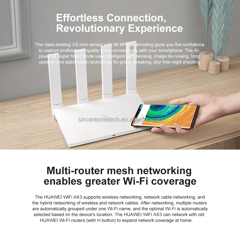 Global Version Ax3 Pro Router Ws7206 Dual Core Wifi 6+ 2.4g & 5g Mesh Wifi Repeater - Buy Ws7206 ...