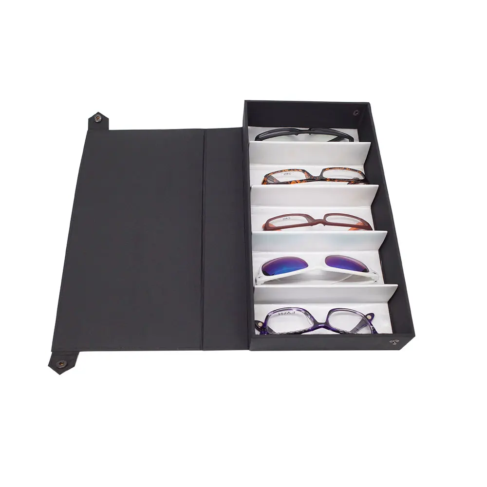 Portable Display Showcase Eyeglass Display Tray Sunglasses Organizer ...