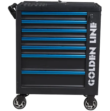 7-drawer roller tool cabinet with 300pcs+ hand tool set CRV material 6 ...