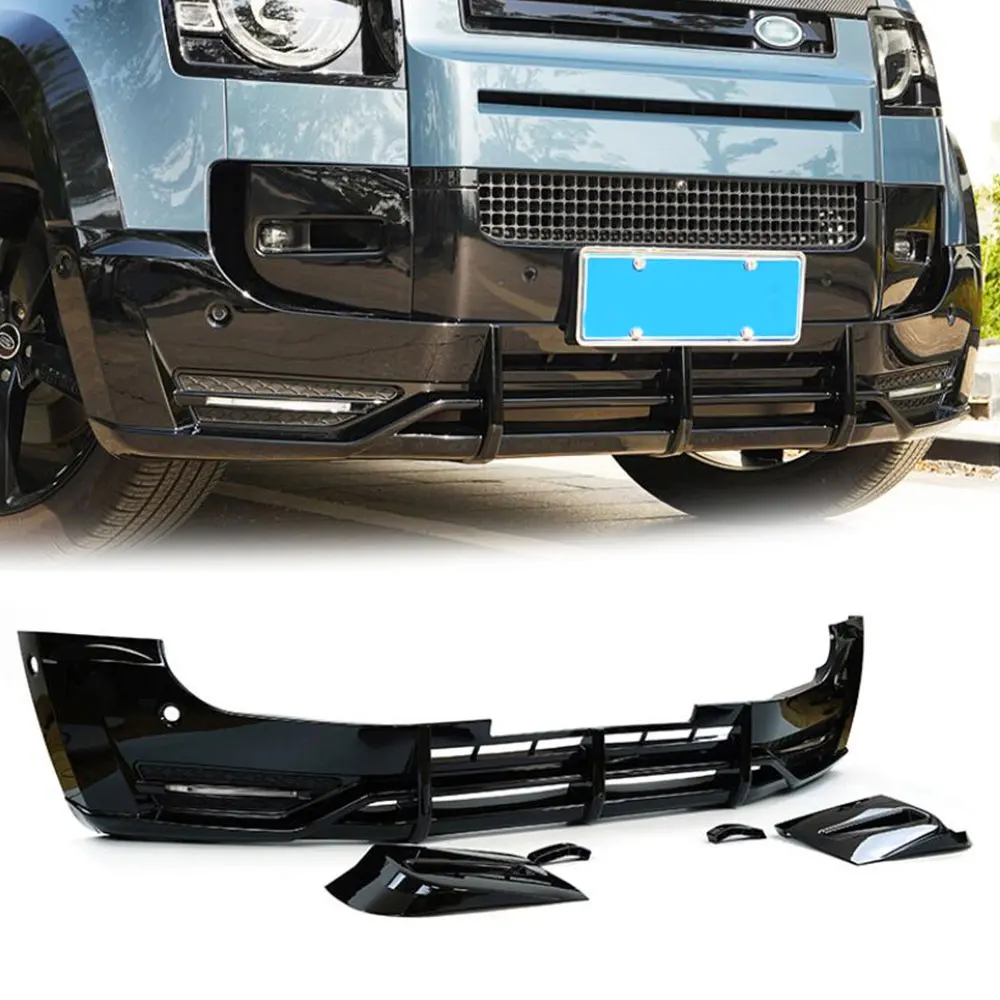 New Design Front Bumper Lip For Landrover Land Rover Defender 90 110 ...