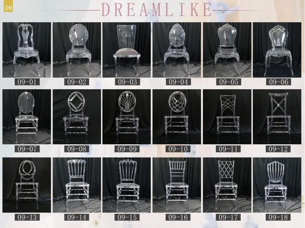 Modern Transparent Plastic Outdoor Party Event Chair Clear Chairs For ...