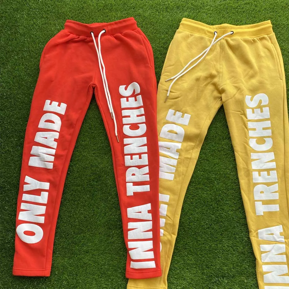 Custom 3D Logo Heavyweight Sweatpants - High Quality Sets