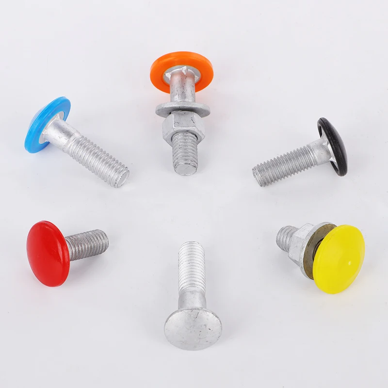 Plastic Capped Fin Neck Hot Dip Galvanized Tank Bolts Silo Bolts ...