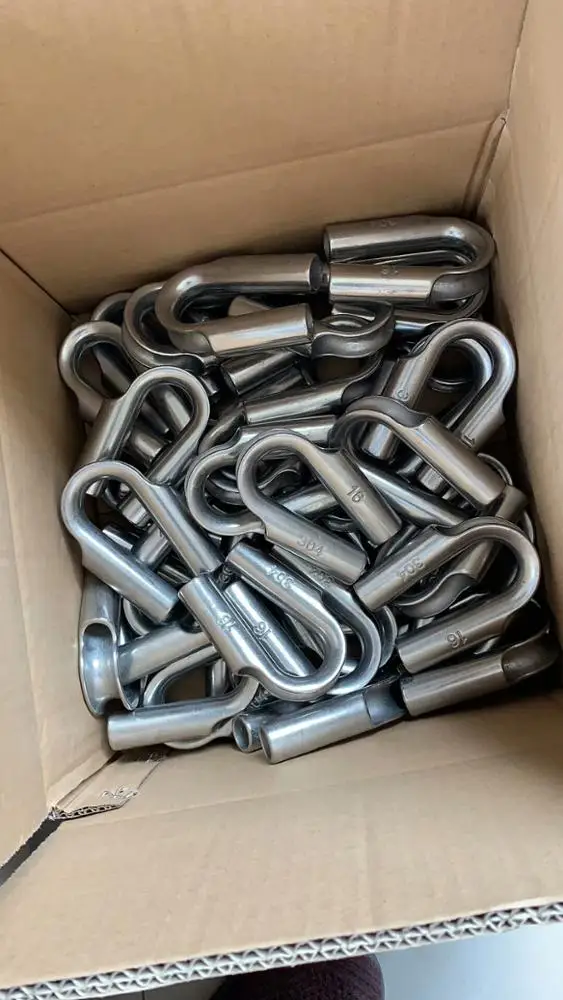 304 Stainless Steel Wire Rope Tube Thimbles - Buy Thimbles,Wire Rope ...