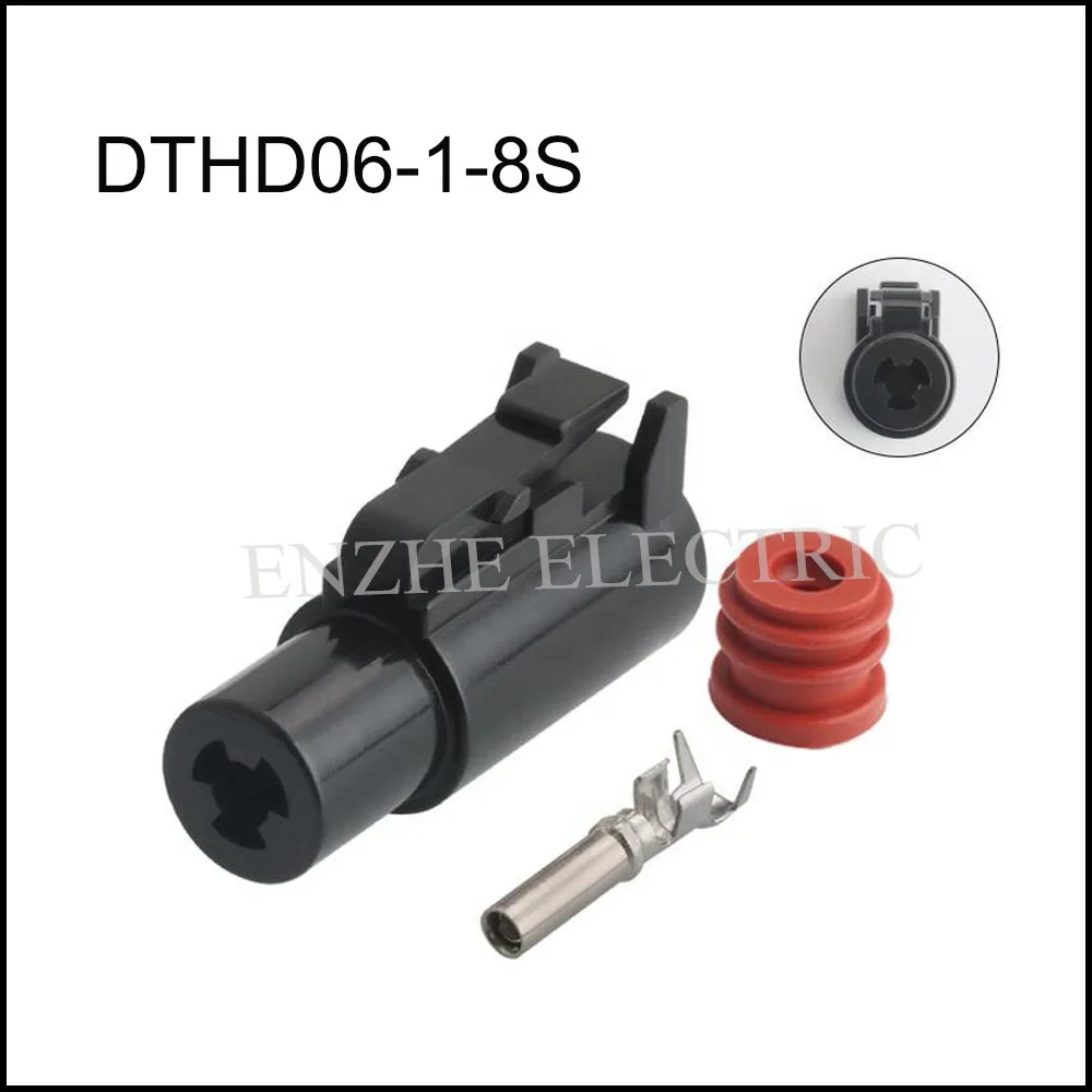 Dthd06-1-8s Car Wire Connectors Terminal 1 Pin Automotive Waterproof ...