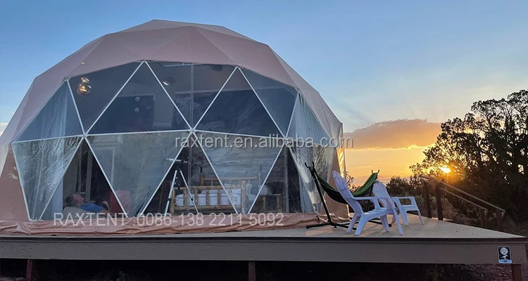 Rax Tent 6m/7m Geodesic Dome Tent for Glamping in USA