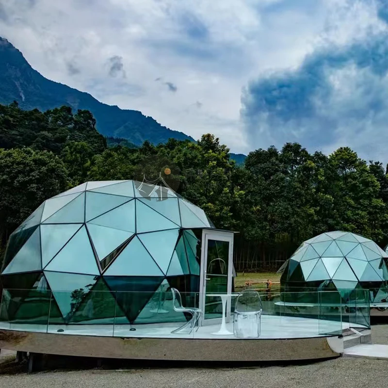 Outdoor Celebrating Events Tent House Geodesic Glass Dome Tents ...