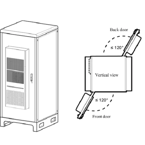 Minishelter Outdoor Cabinet: MTS9512A-GX2101 48V 200A Mts9000A Series ...