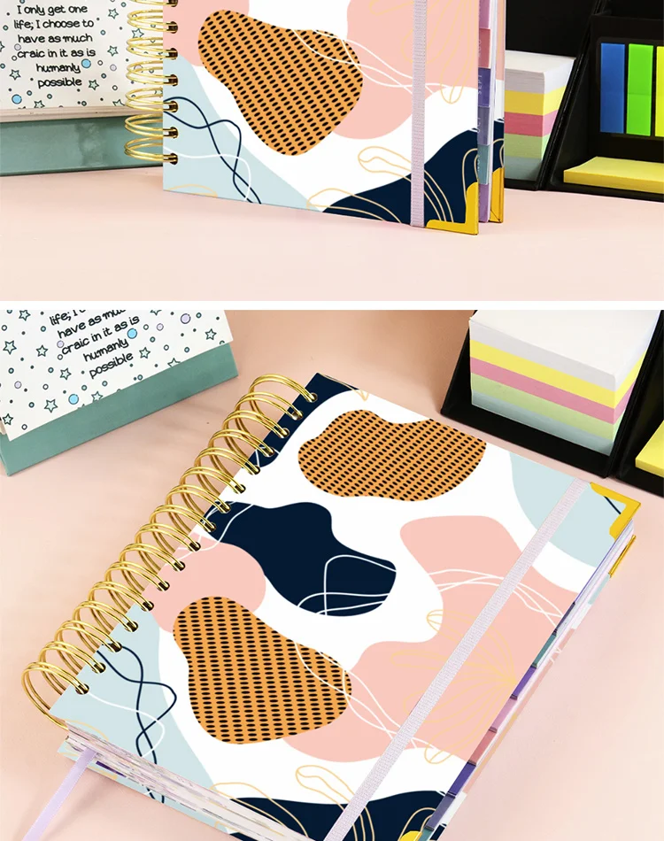 Customized 2024 Planner With Divider Tabs Weekly Monthly Agenda ...