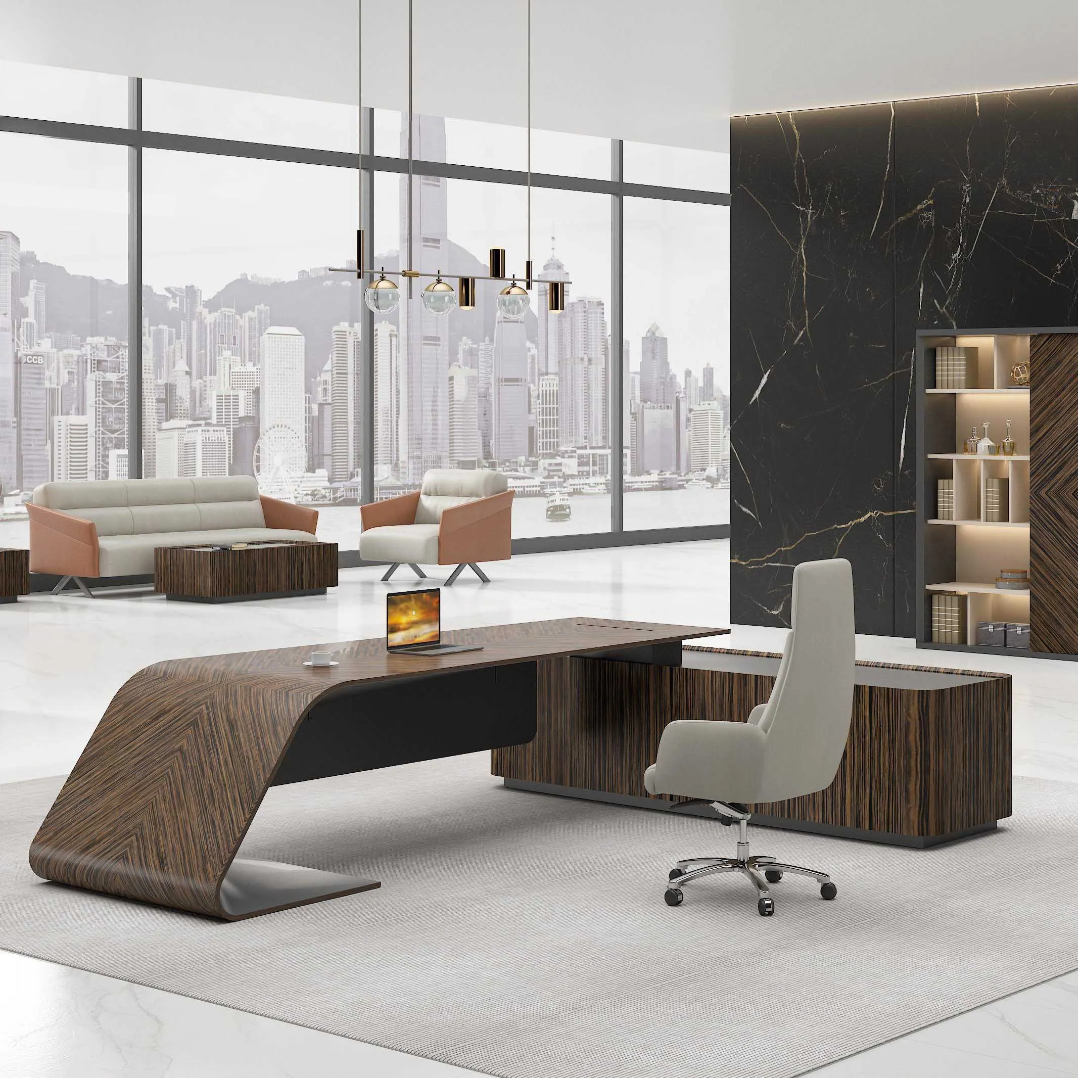 Luxurious Office Desk - Modern Design for High End Executives
